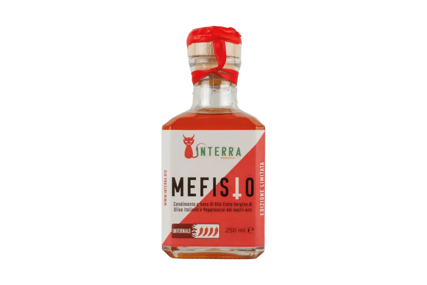Mefisto olio EV piccante e aromatizzato - Edizione limitata (250ml)